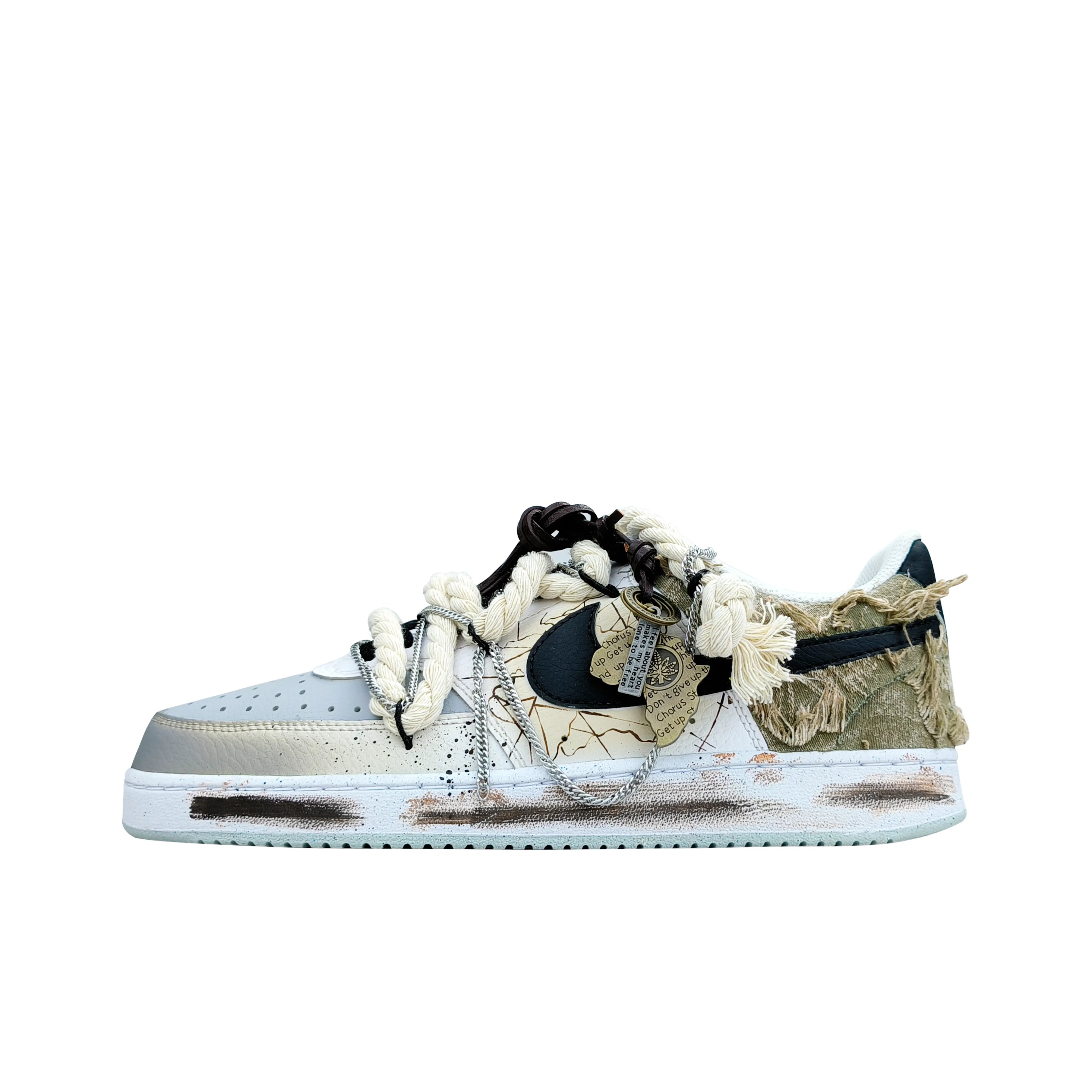 [Custom Doomsday Invasion] Court Vision 1 Dunk Low Skateboard Shoes Unisex