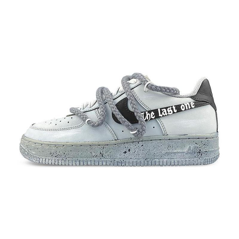 [Custom The male doomsday grey stain is dissolved] Air Force 1 ...